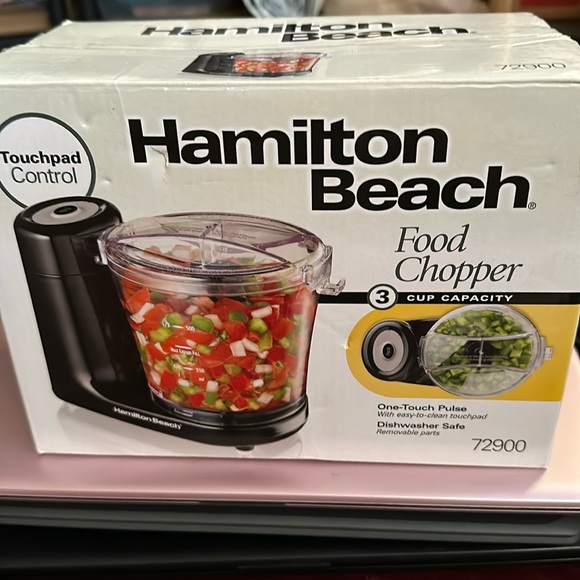 Hamilton Beach | Kitchen | Hamilton Beach 3 Cup Food Chopper New In Box ...